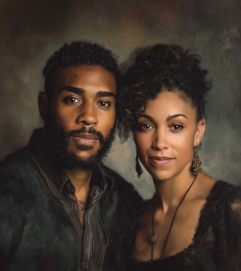 Oil Color Portrait - Goldfingers Portraits Custom Oil Portrait Painting ...